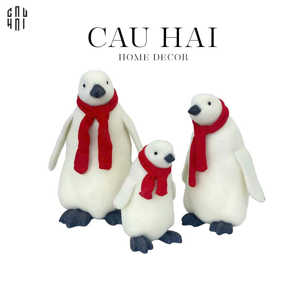 Fêtes Couture - Set 3 Tượng Chim Cánh Cụt - Penguins – CẬU HAI HOME DECOR
