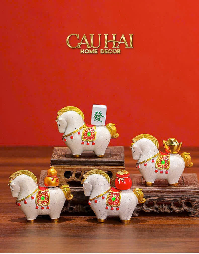 Tượng Bạch Mã Cát Lợi Gift Box - Tết Couture | Cậu Hai Home Decor – CẬU ...