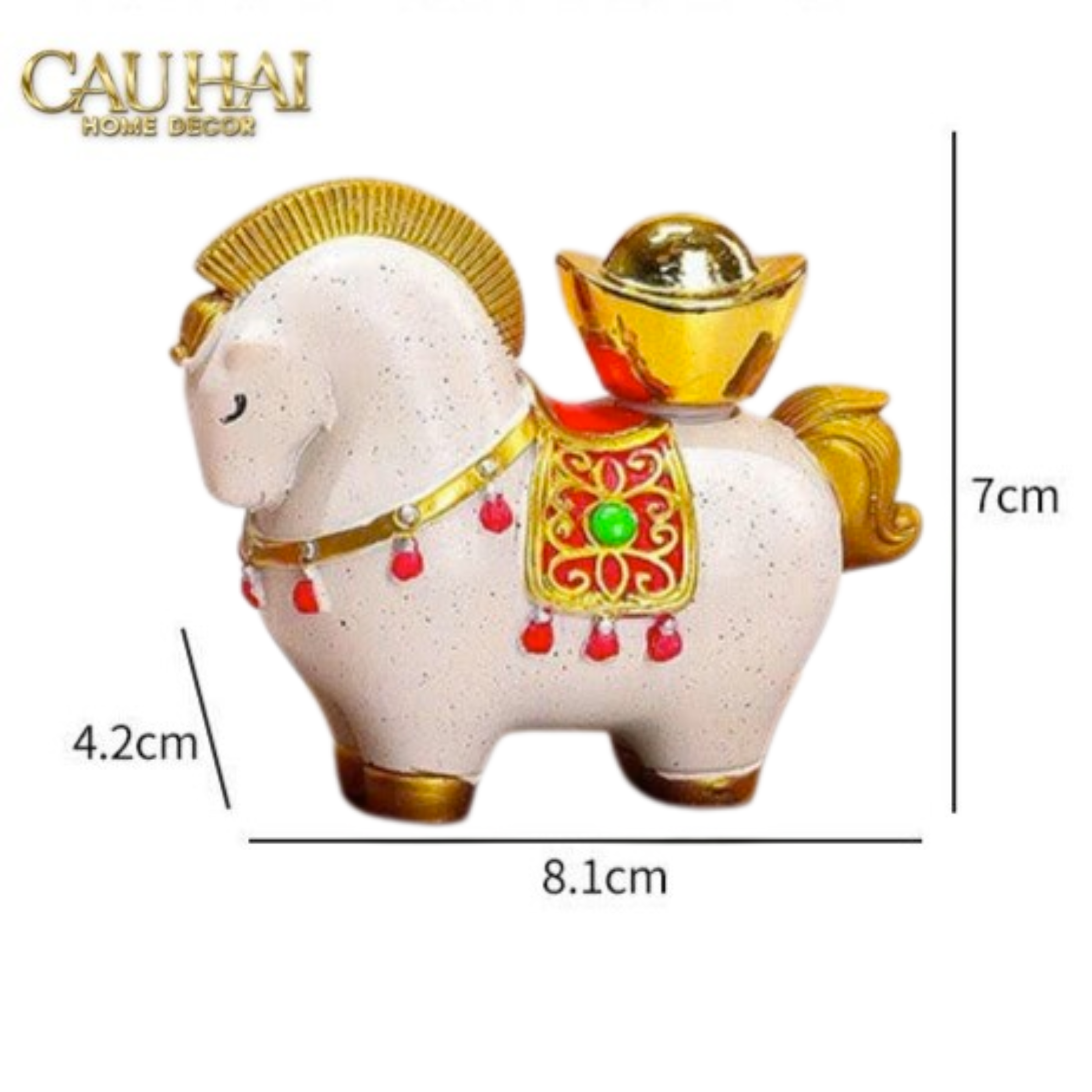 Tượng Bạch Mã Cát Lợi Gift Box - Tết Couture | Cậu Hai Home Decor – CẬU ...